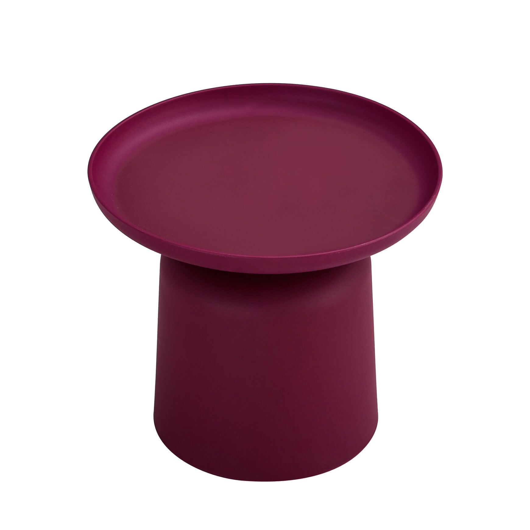 Inverted Cup Shape Accent End Table, Side Table for Small Spaces ...