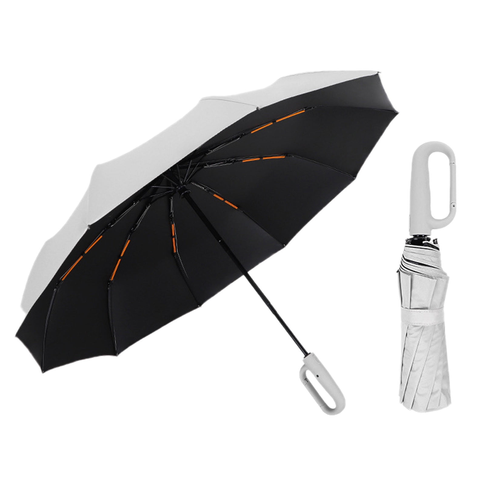 Inverted Folding Umbrella-Windproof,Automatic Open/Close,42 Inch Large ...