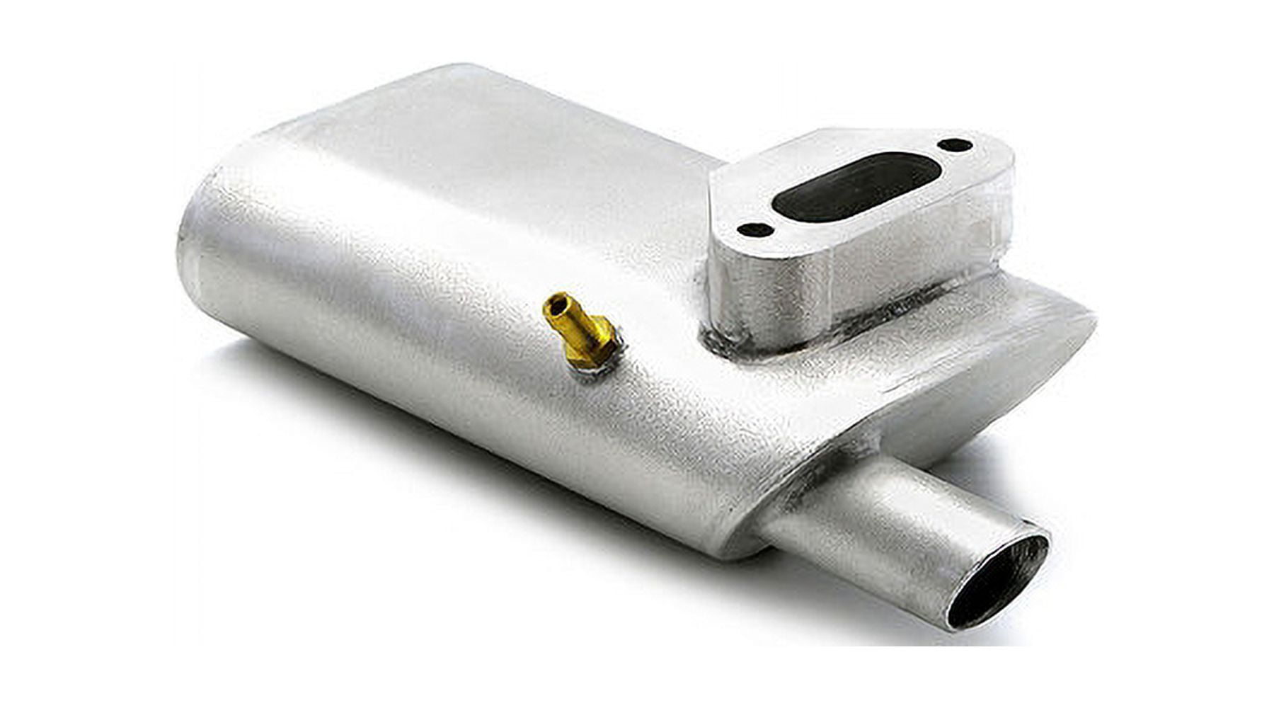 Bisson Mufflers 05619 Inverted Round-Cowl Muffler: Evolution 1.20 20cc ...