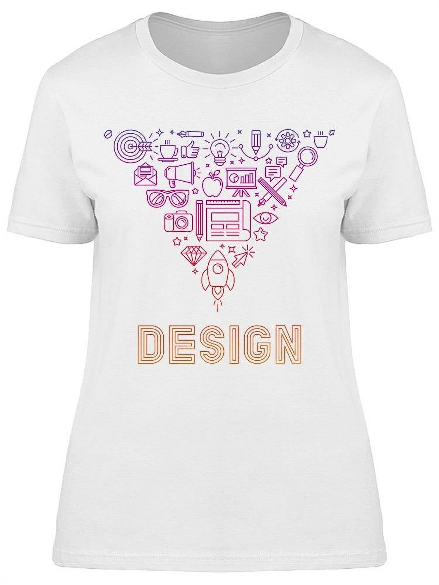Inverted Triangle, Design T-Shirt Women -Image by Shutterstock, Female ...