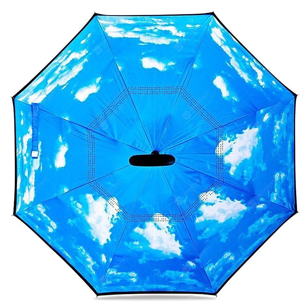 Inverted Umbrella, Windproof, UV Protection, Personal Handheld Anti ...