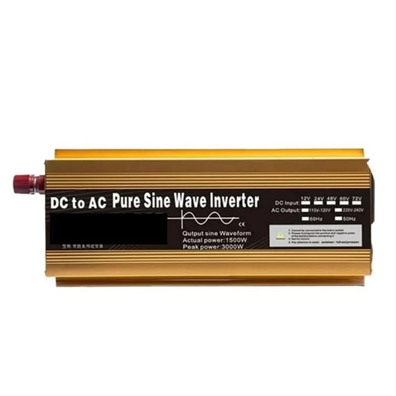 Inverter 12V Pure Sine Wave 1600W-3000W Transformer Convert Multi ...