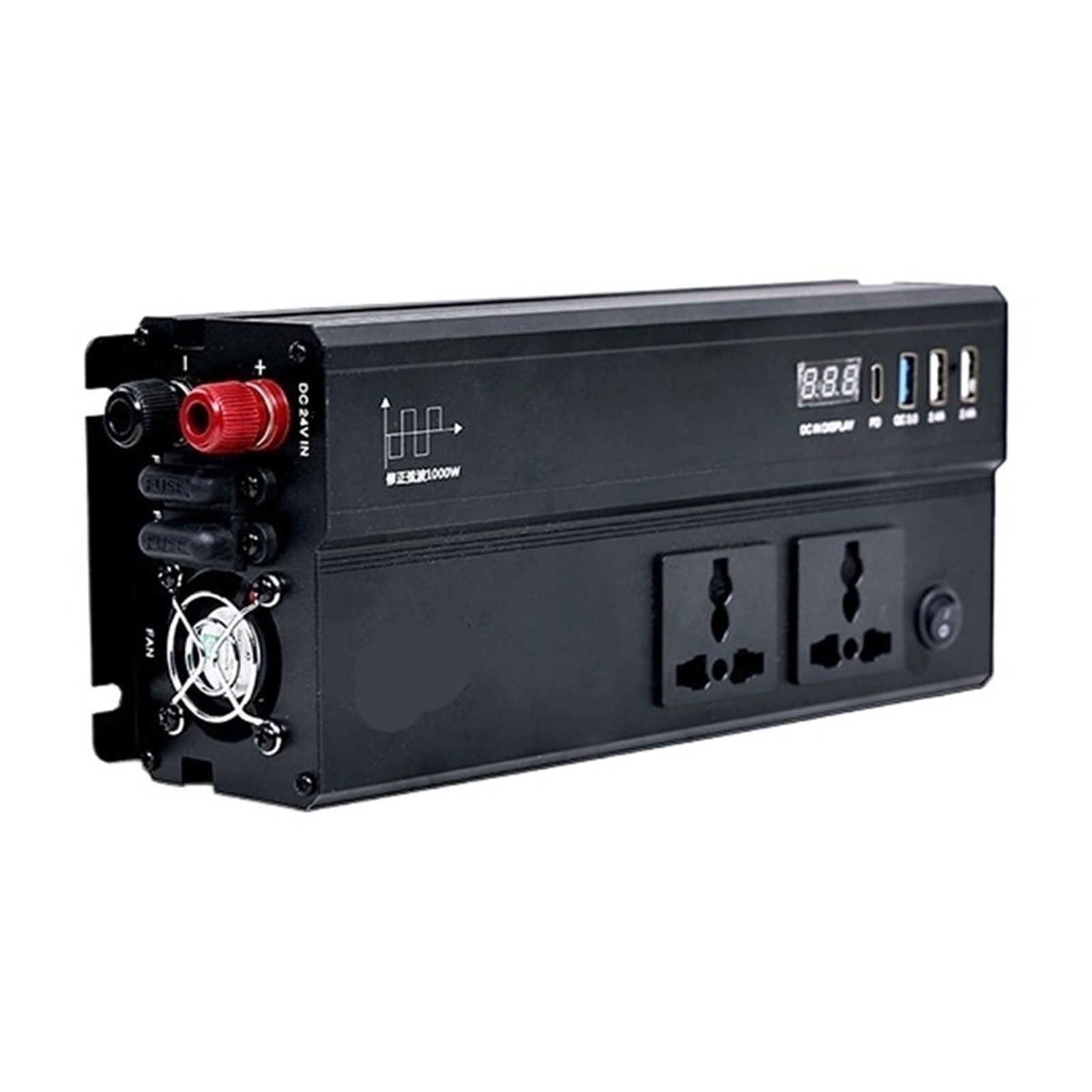 Inverter 24V750W Modified Sine Wave Inverter Car Mini Inverter ,Safety ...