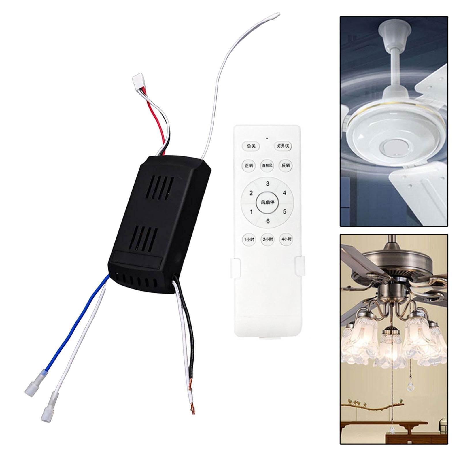 Inverter Ceiling Fan Remote Control Kit Light Receiver Controller ...