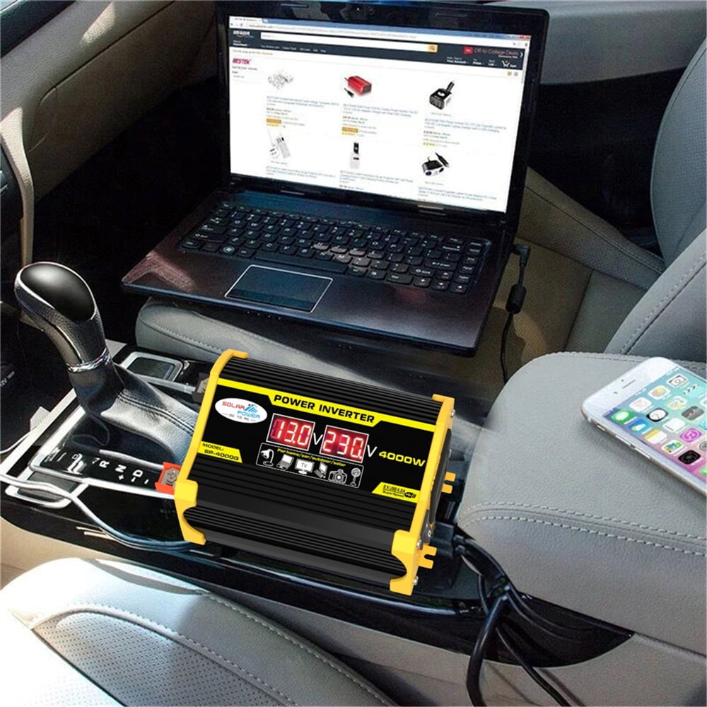 Inverter,Display Auto Inverters Usb Led Display Inverters Portable ...