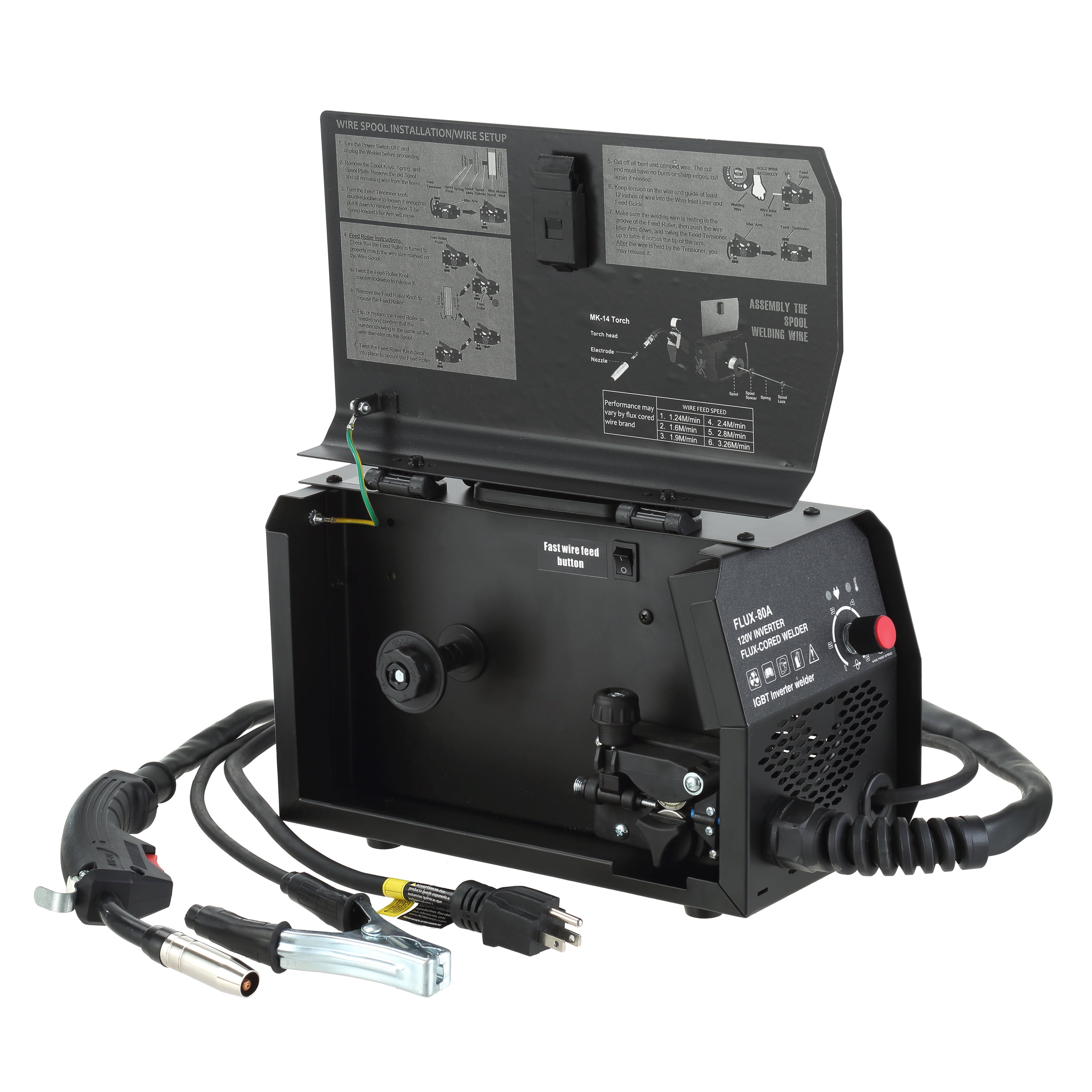 Hyper Tough New Condition, Inverter Flux-Cored Welder - Walmart ...