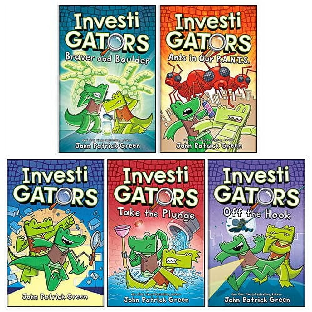 InvestiGators Series 5 Books Collection Set By John Patrick Green ...