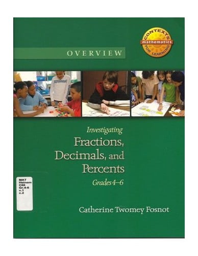 Pre-Owned Investigating Fractions, Decimals, and percents Grades 4-6 Overview (Paperback ...