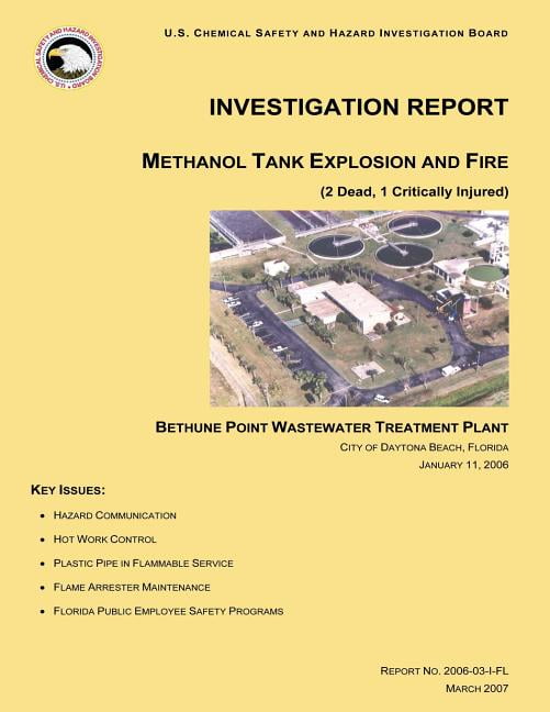 Investigation Report Methanol Tank Explosion and Fire : Bethune Point ...