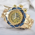 Invic Men's Large Dial Steel Band Sports Watch - Walmart.com