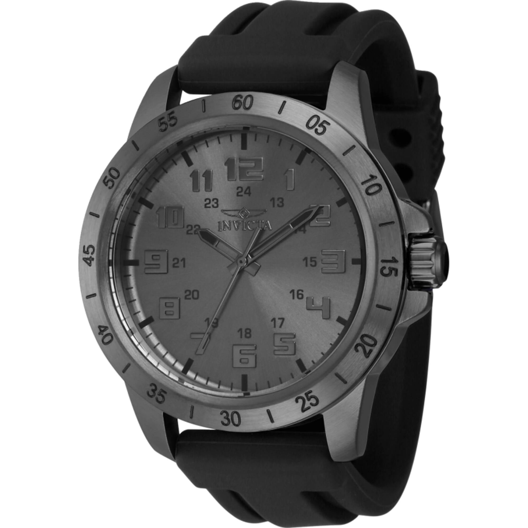 Invicta Pro Diver Quartz Grey Dial Men's Watch 40003 - Walmart.com