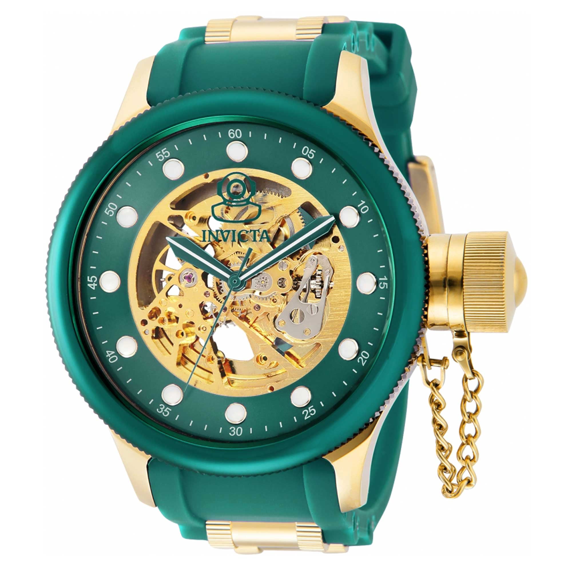 Invicta 40747 Men's Pro Diver Automatic Semi-Skeleton Dial Watch ...