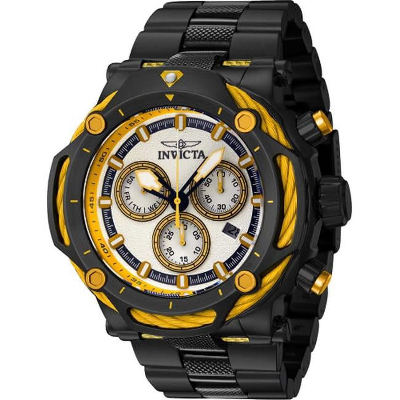 Invicta 42107 Bolt Quartz Chronograph Silver Dial Men Watch - Walmart.com
