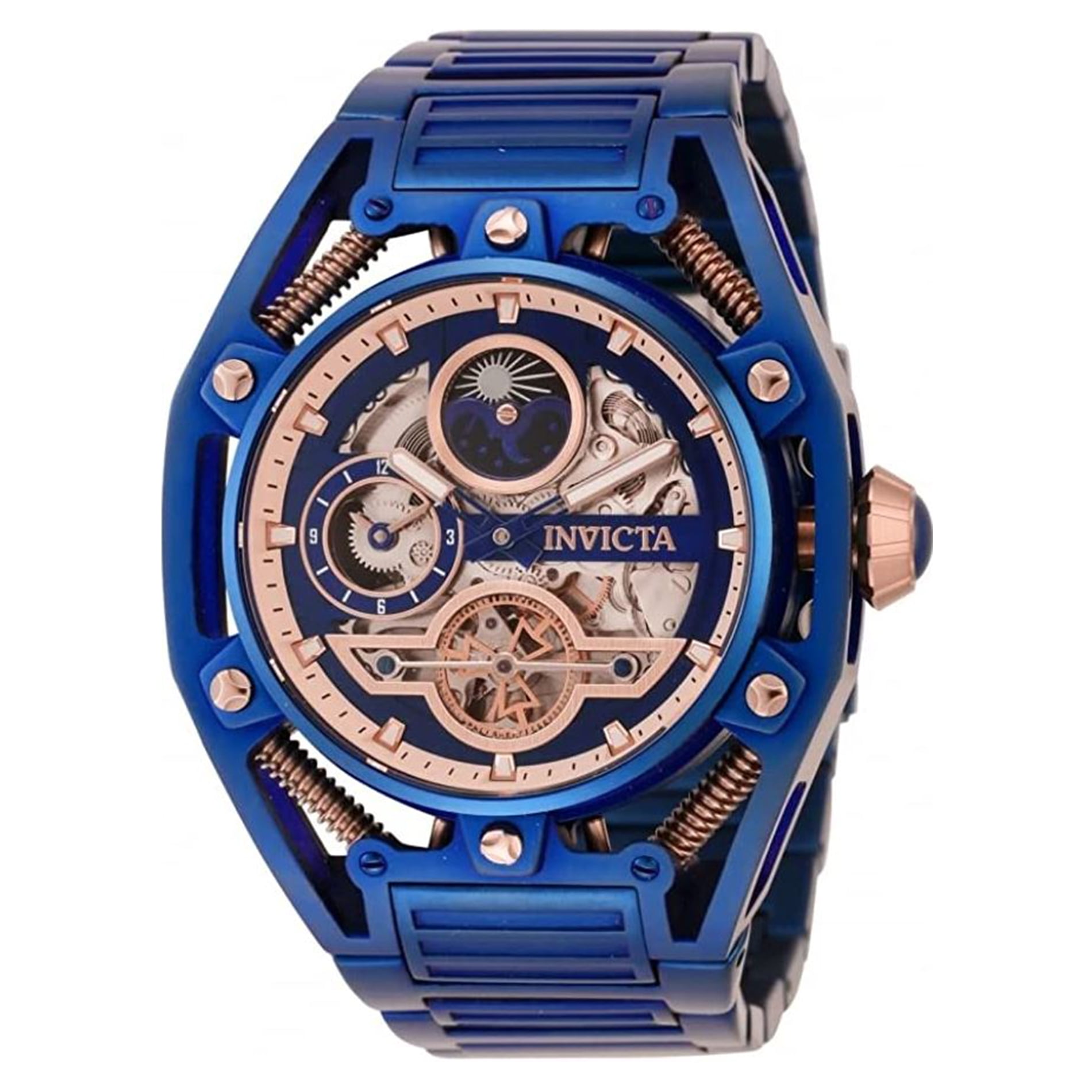 Invicta 42135 Men's S1 Rally Blue Stainless Steel Bracelet Watch ...