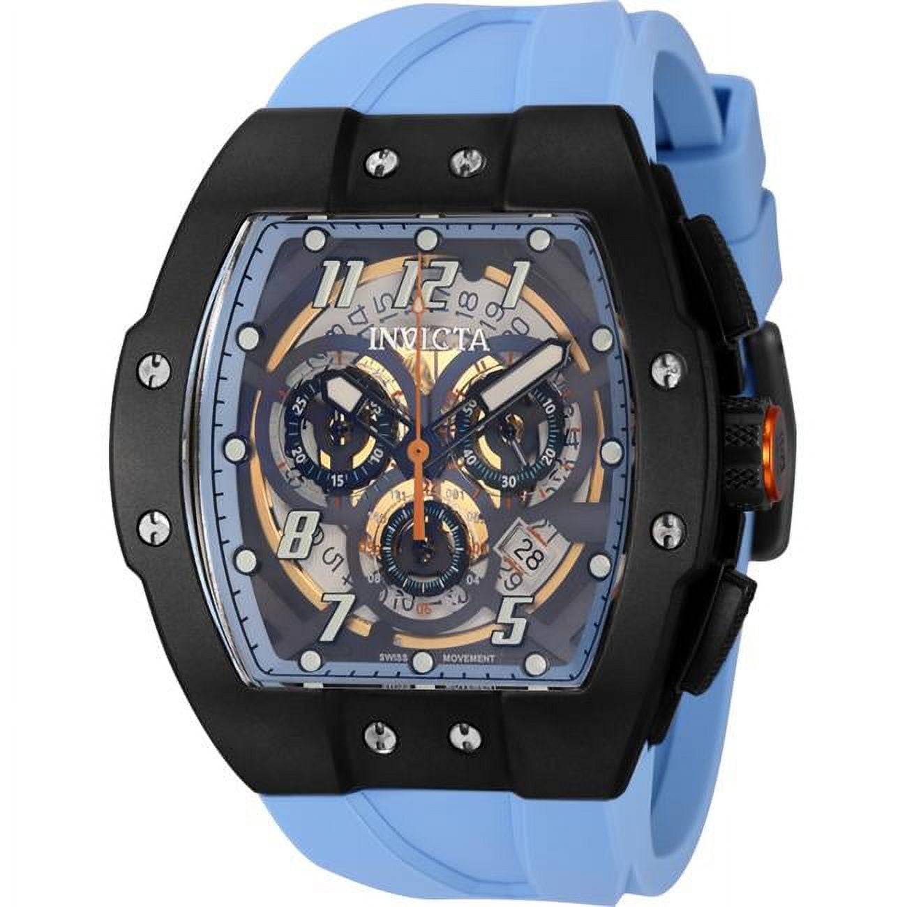 Invicta 44414 Men's JM Correa Light Blue Strap Chronograph Watch ...