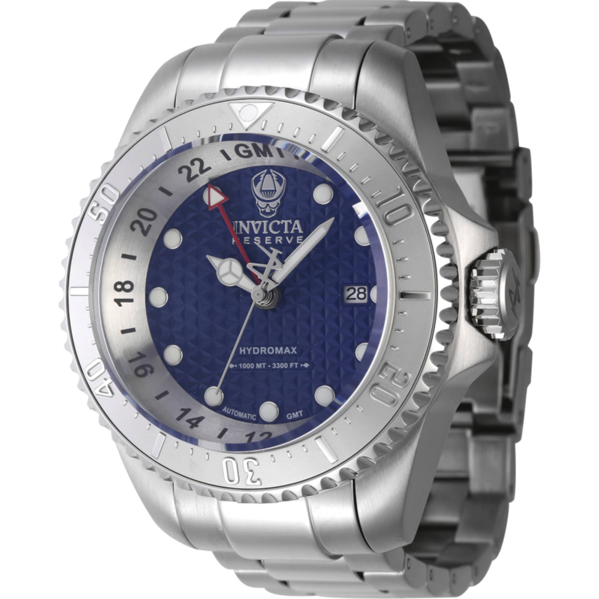 Invicta 45916 Men's Reserve Hydromax Automatic Blue Dial Watch ...