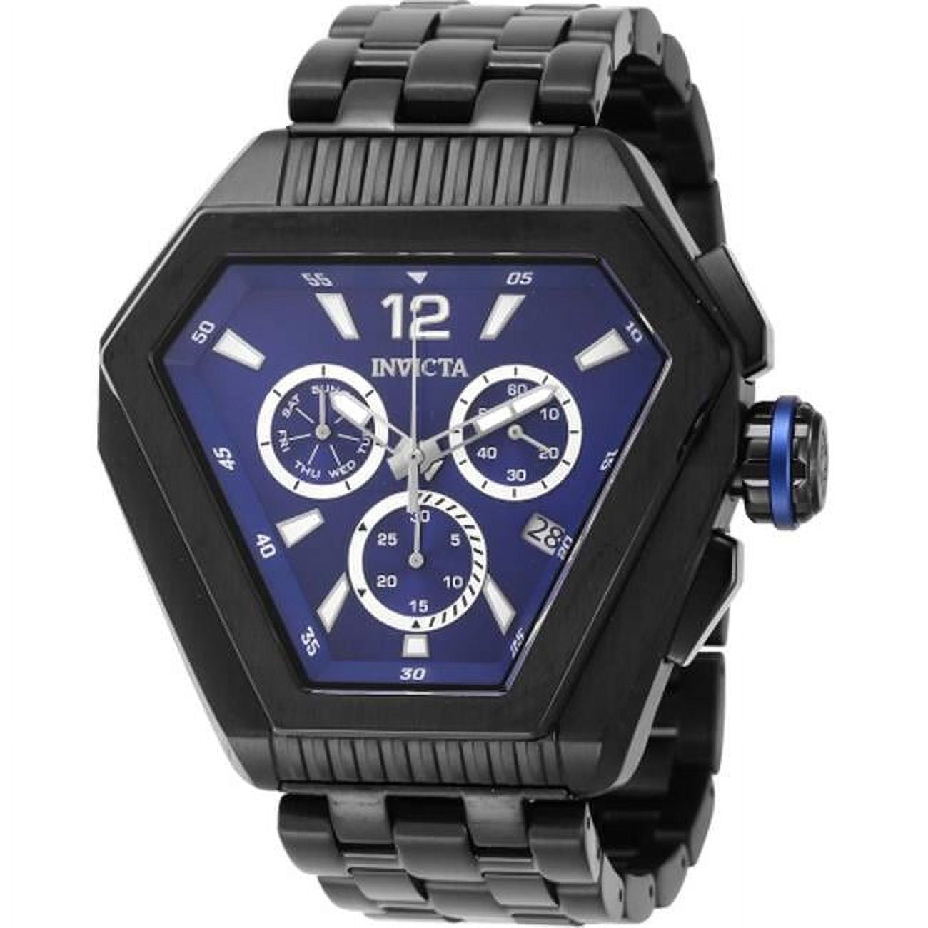 Invicta Speedway Chronograph Date Quartz Blue Dial Men's Watch 46096 ...