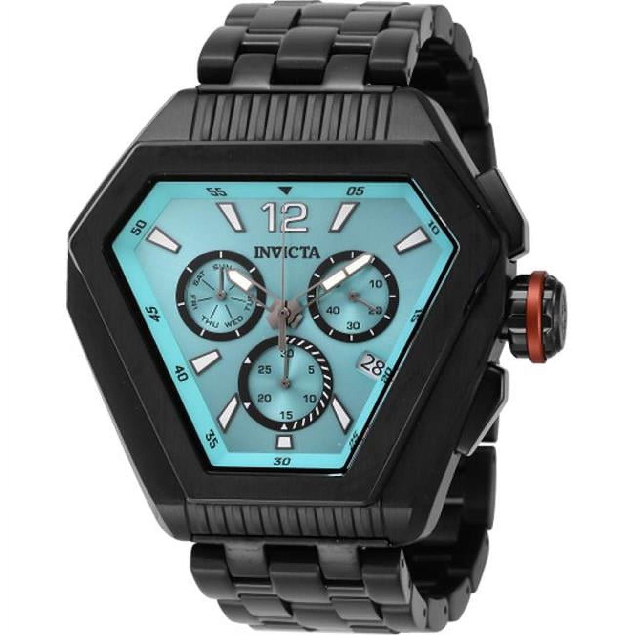 Invicta 46102 Speedway Quartz Chronograph Turquoise Men Dial Watch ...