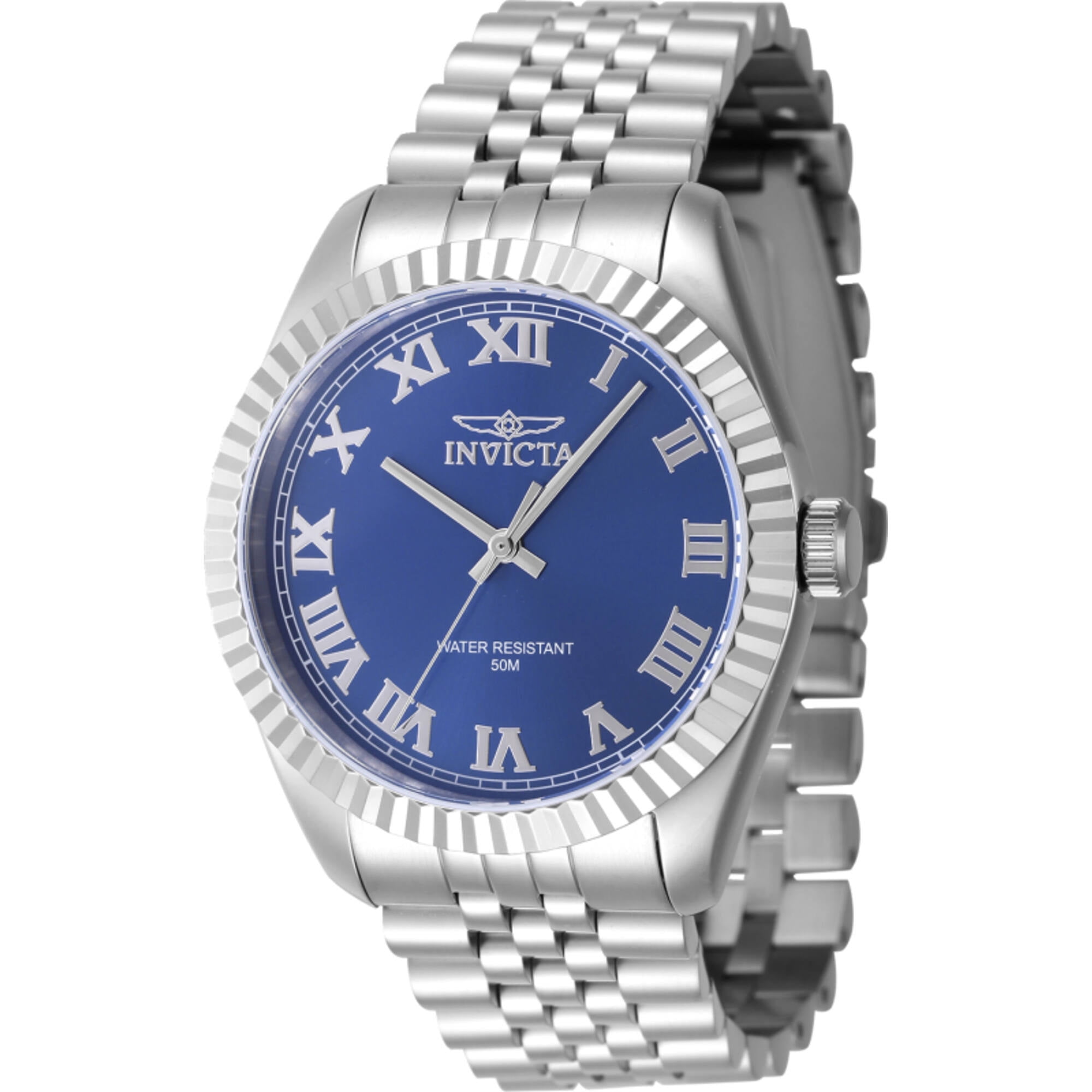 Invicta 47399 Men's Specialty Blue Dial Stainless Steel Watch - Walmart.com