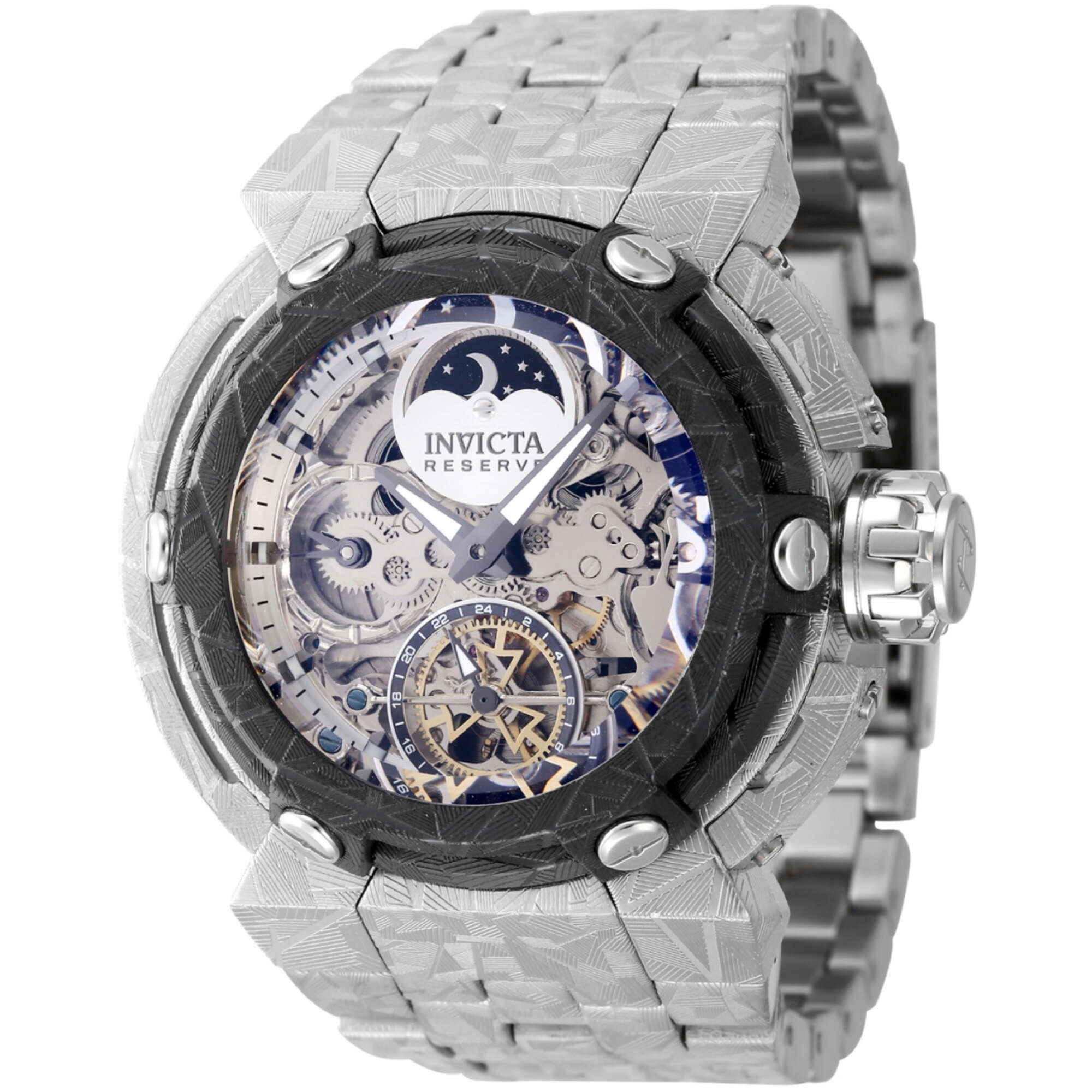 Invicta 47708 Men's Coalition Forces Black, Silver Tone Dial Watch ...