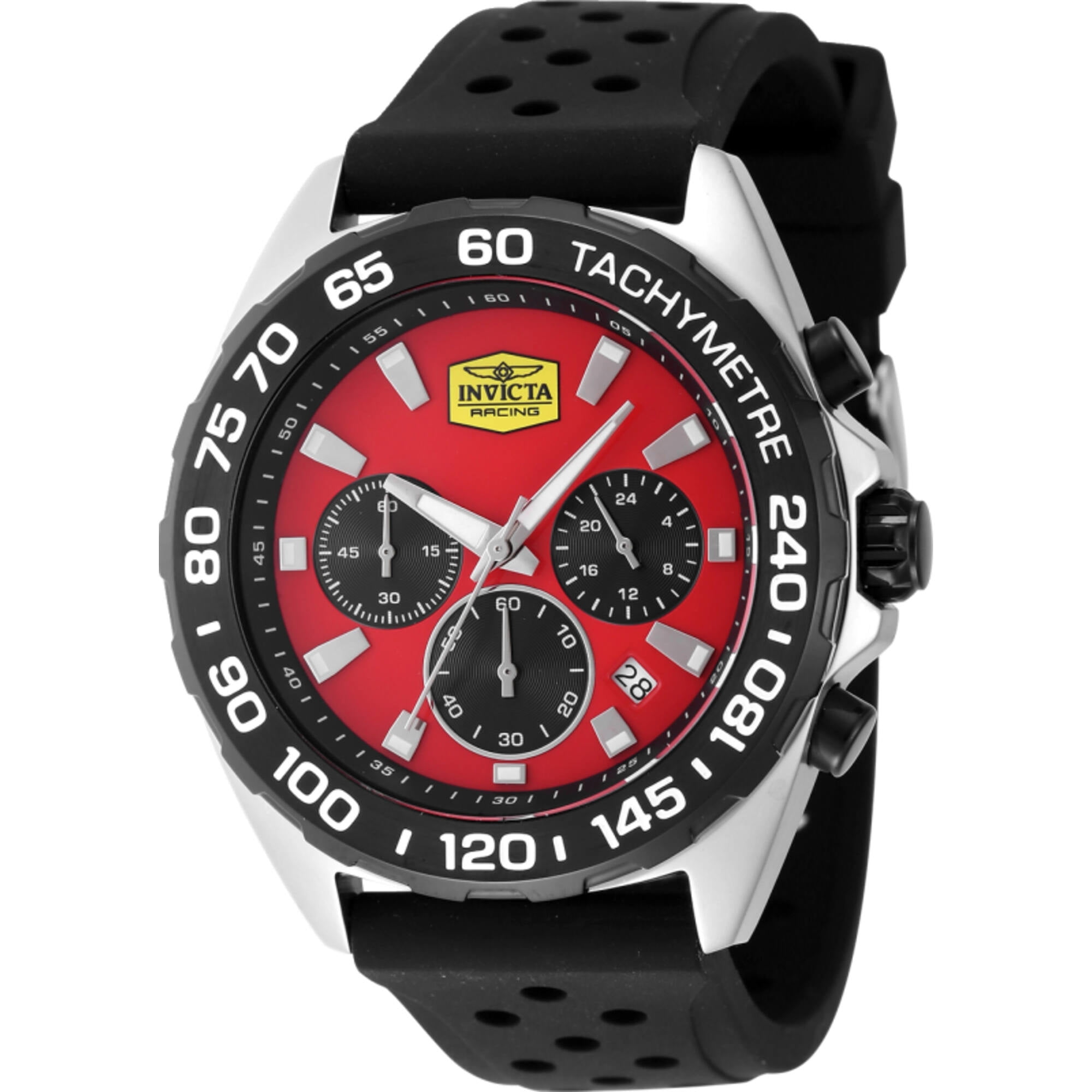 Invicta 47772 Men's Invicta Racing Red Dial Chronograph Watch - Walmart ...