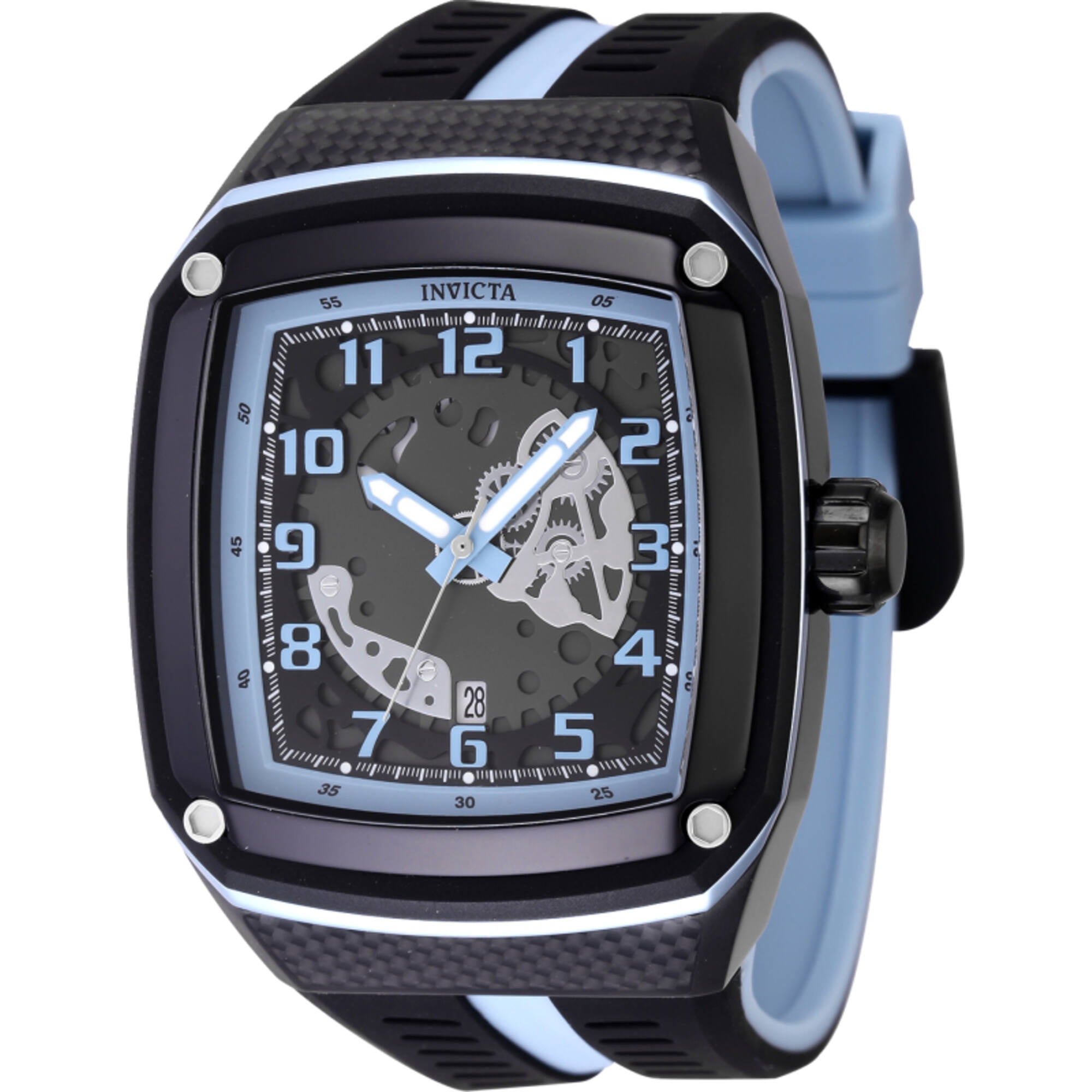 Invicta 48066 Men's Invicta Racing Gunmetal and Blue Dial Watch ...