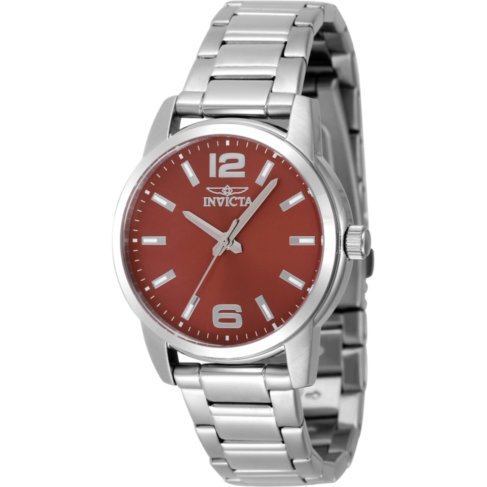 Invicta 48500 Women's Celestial Red Dial Silver Bracelet Watch ...