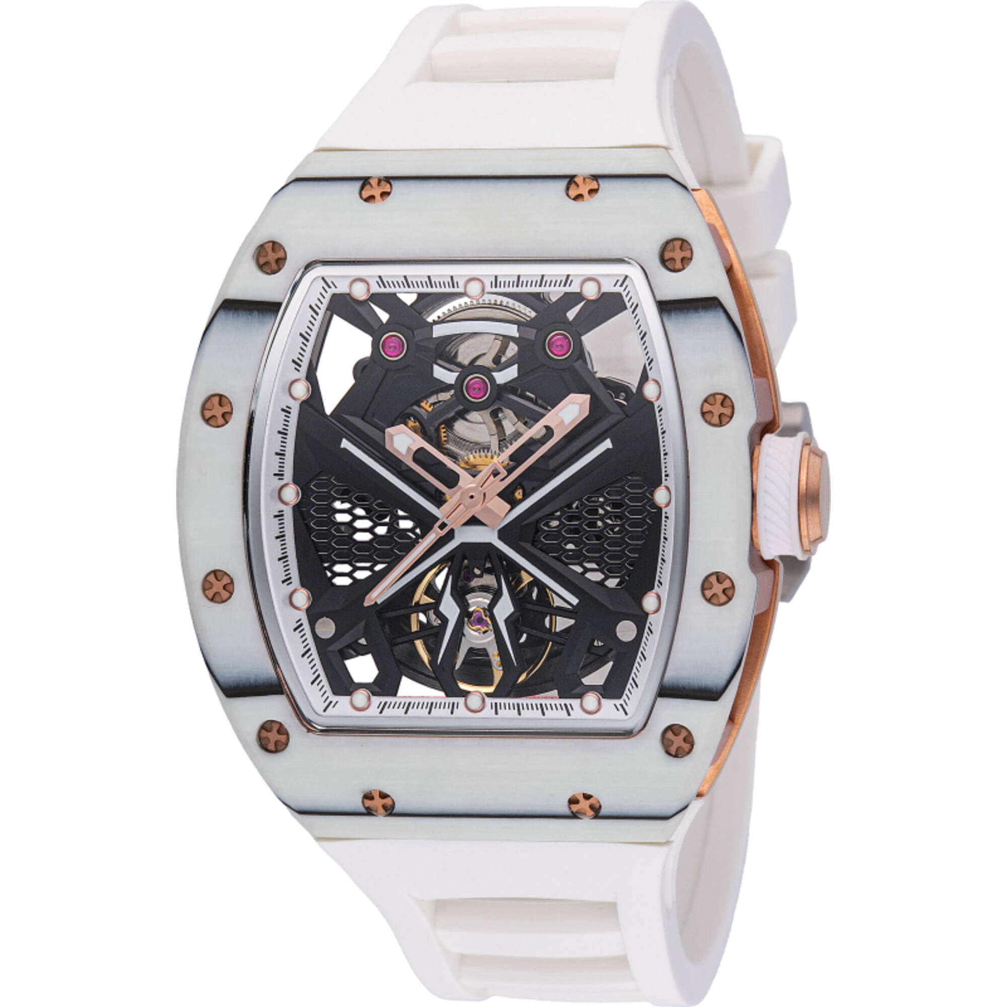 Invicta 49015 Men's S1 Rally Automatic Skeleton Dial Strap Watch ...