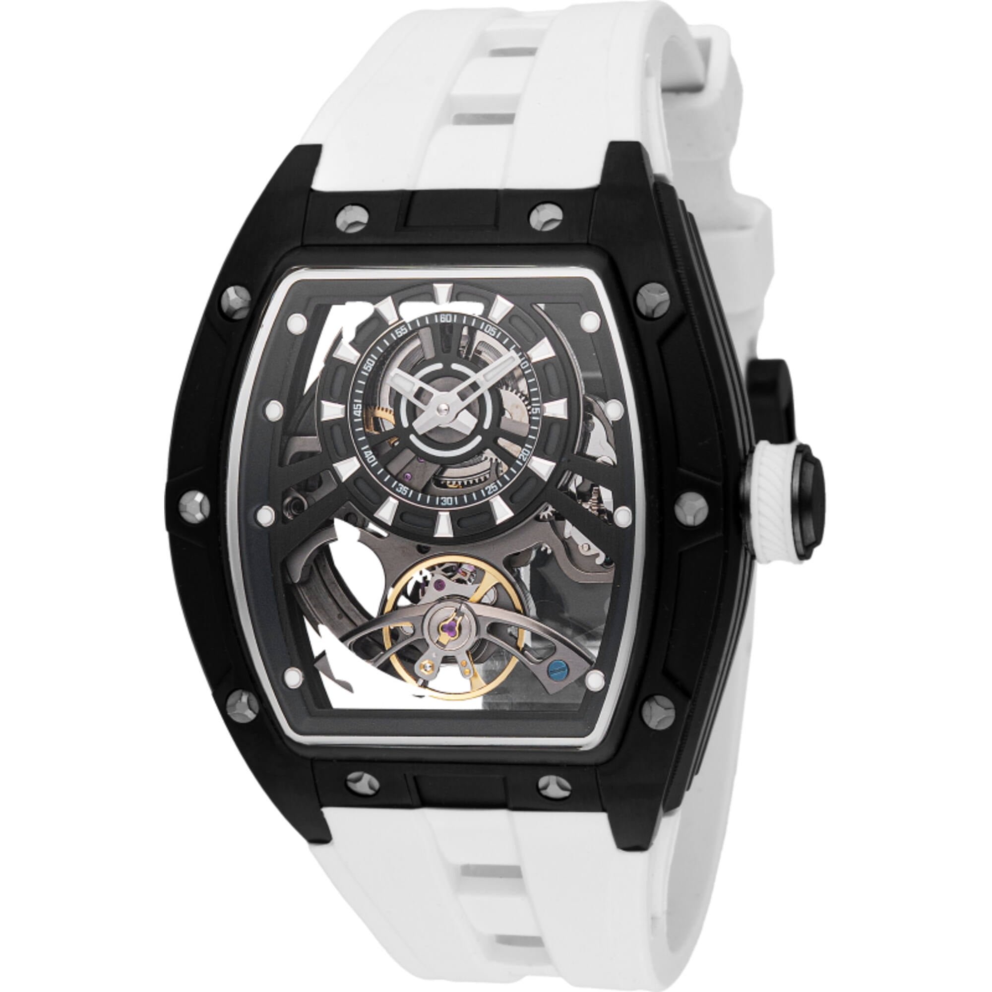 Invicta 49035 Men's S1 Rally White Silicone Rubber Strap Watch ...