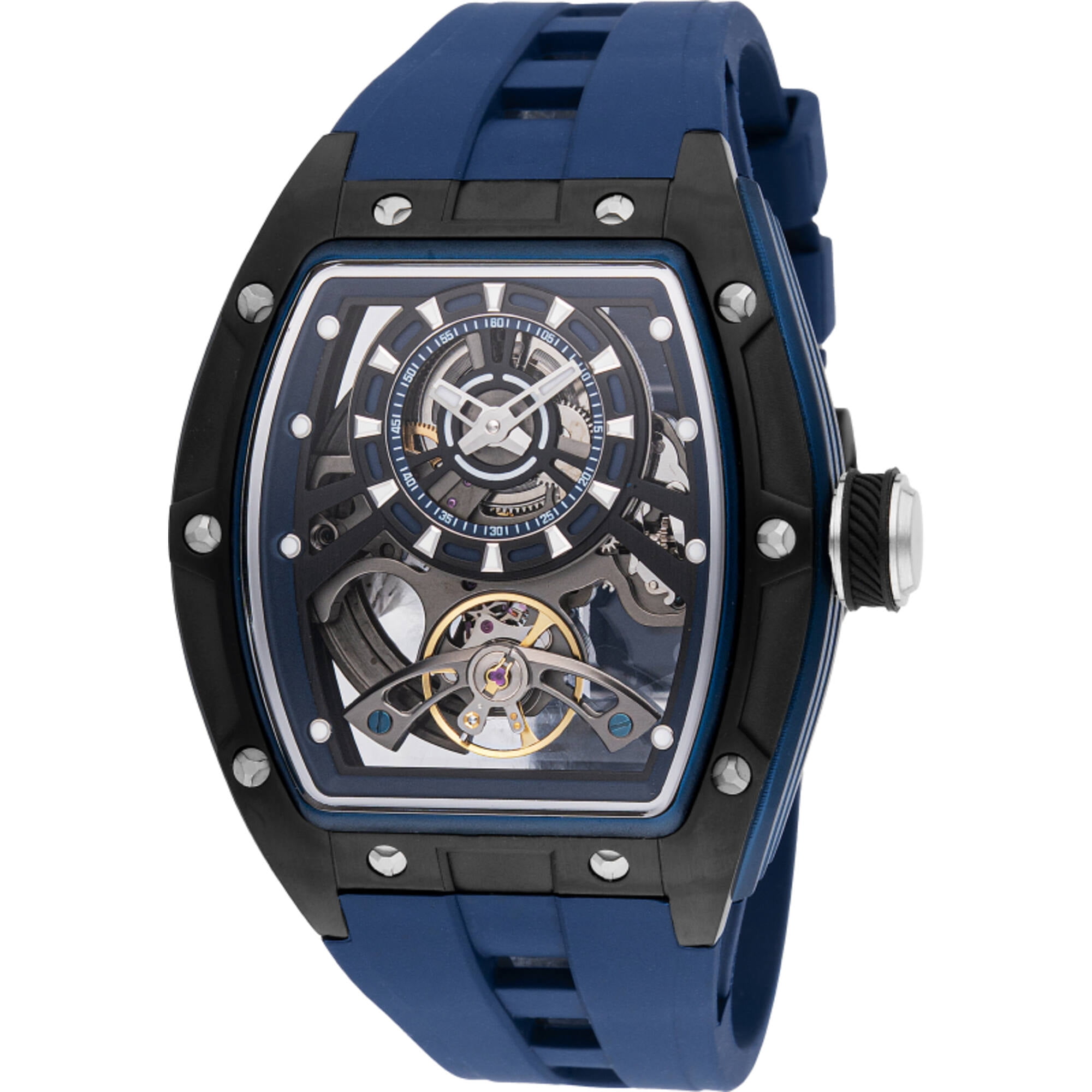 Invicta 49036 Men's S1 Rally Blue Silicone Rubber Strap Watch - Walmart.com