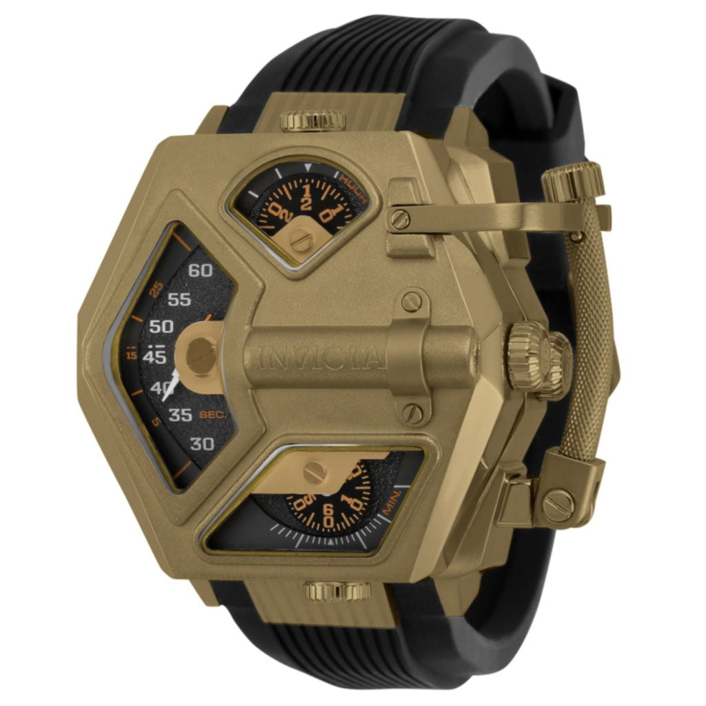 Invicta Akula Stealth Raider 48mm Quad Movement Strap Watch - Walmart.com