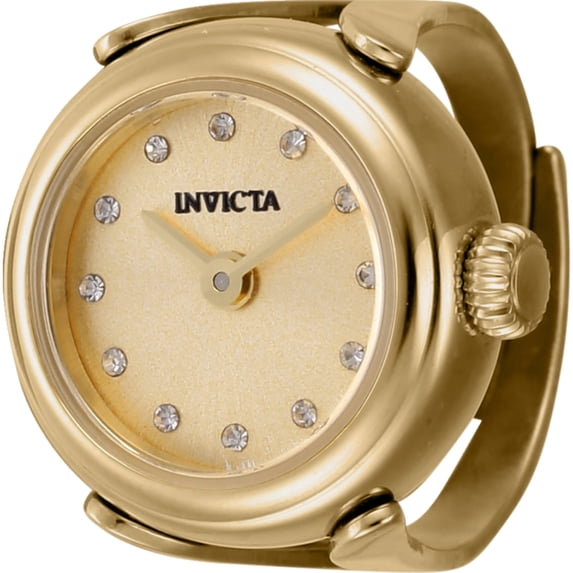 Invicta Women's Mini Gold Dial Watch - 44483 - Walmart.com