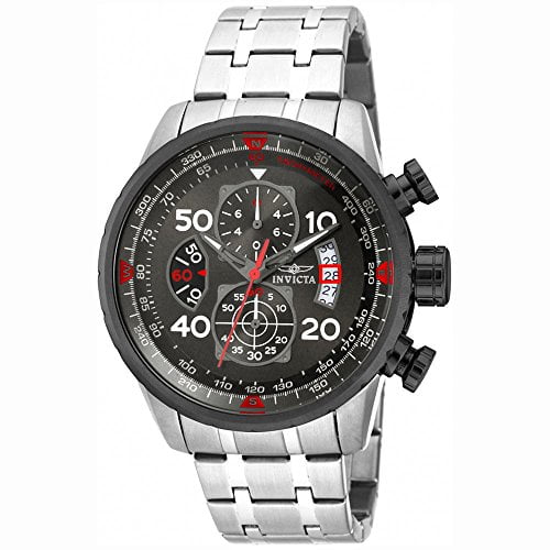 Invicta Aviator 17204 Stainless Steel Chronograph Watch - Walmart.com