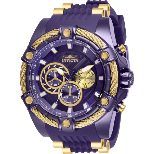 Invicta Bolt Chronograph Purple Dial Men's Watch 28018 - Walmart.com