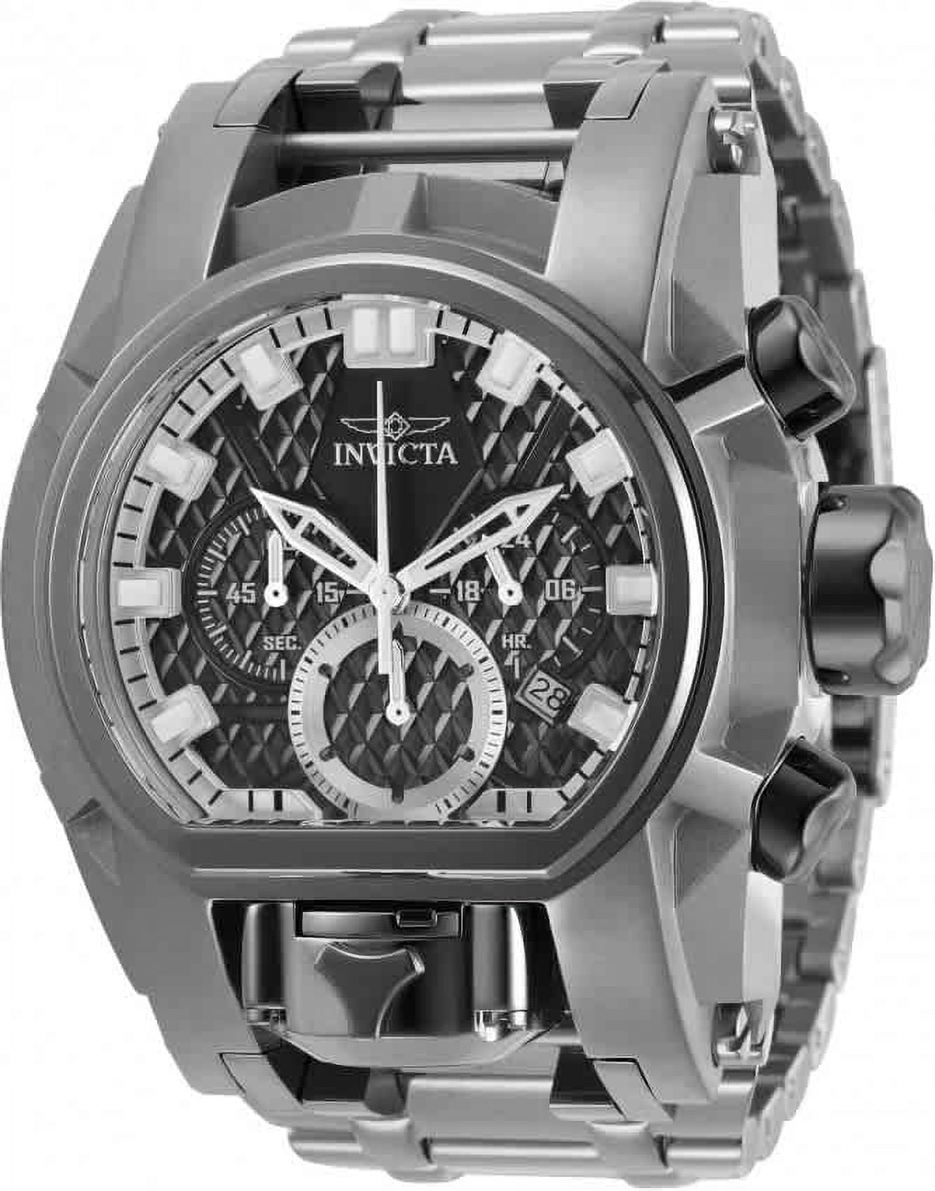 Invicta Bolt Chronograph Quartz Gunmetal Dial Men's Watch 31554 ...