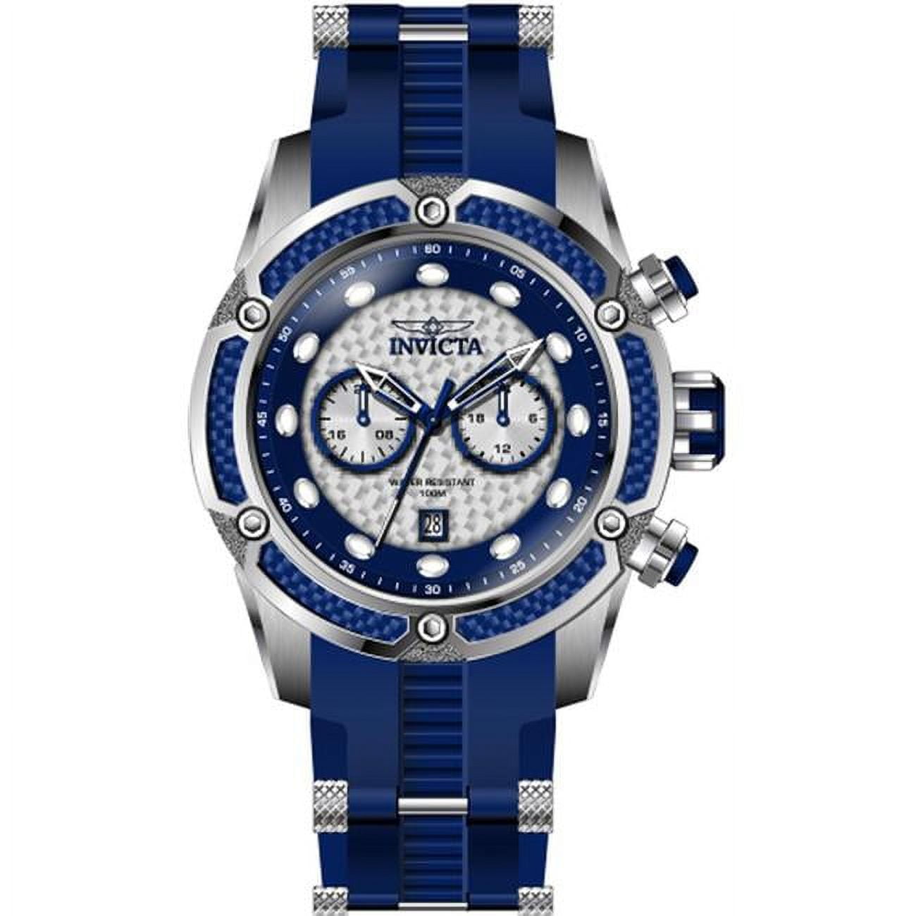 Invicta Bolt GMT Quartz Silver Dial Men's Watch 42286 - Walmart.com