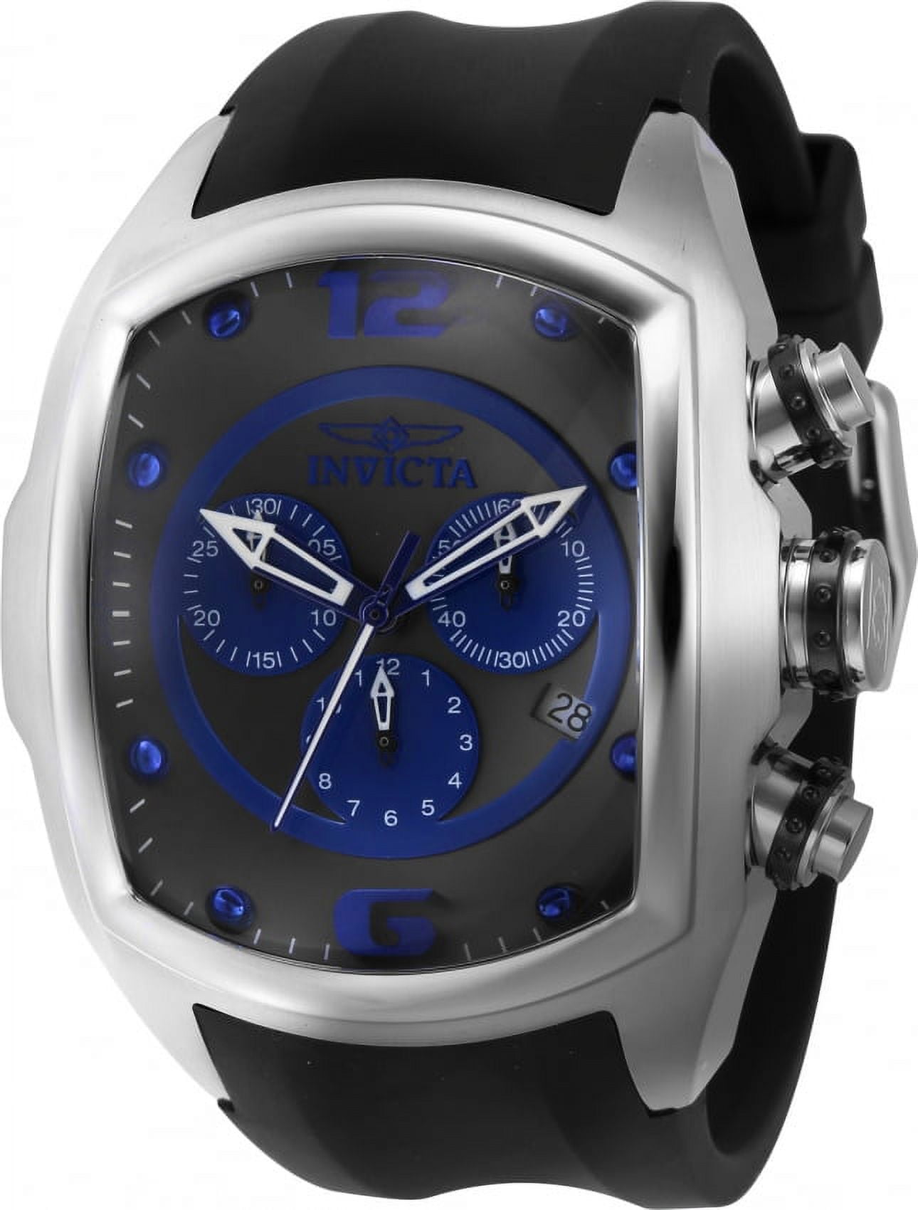 Invicta Lupah Chronograph Quartz Grey Dial Men's Watch 43637 - Walmart.com
