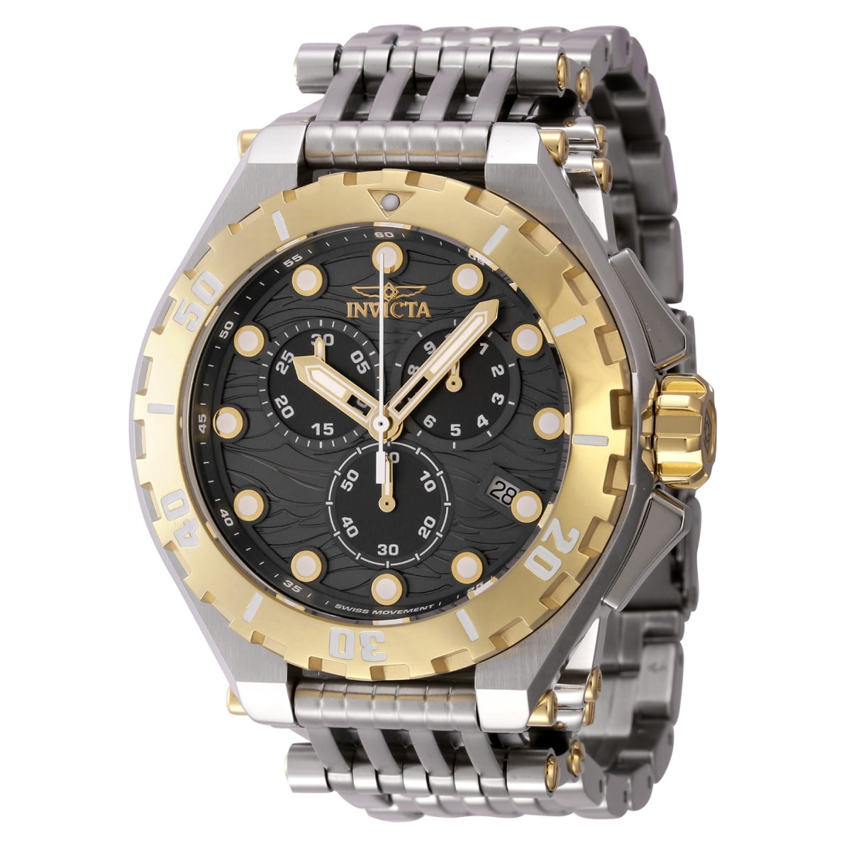 Invicta Masterpiece Swiss ETA G10.212 Caliber Men's Watch - 52mm. Steel ...