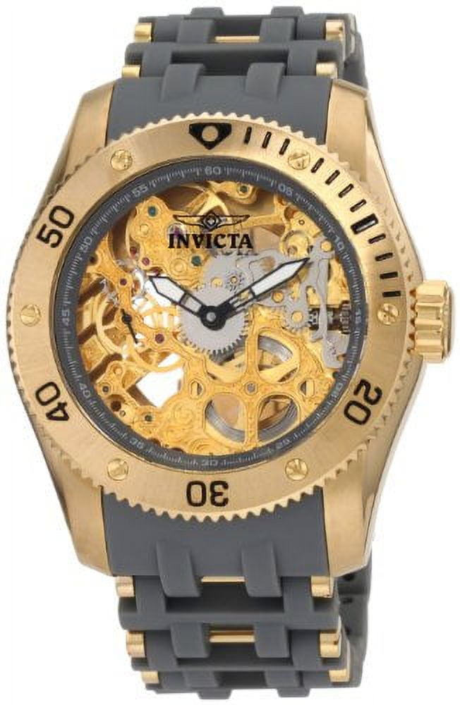 Invicta Men's 1262 Sea Spider Mechanical Skeleton Dial Grey ...