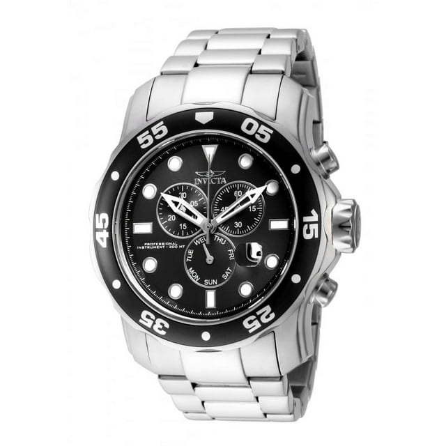 Invicta Men's 15081 Pro Diver Analog Display Japanese Quartz Silver ...