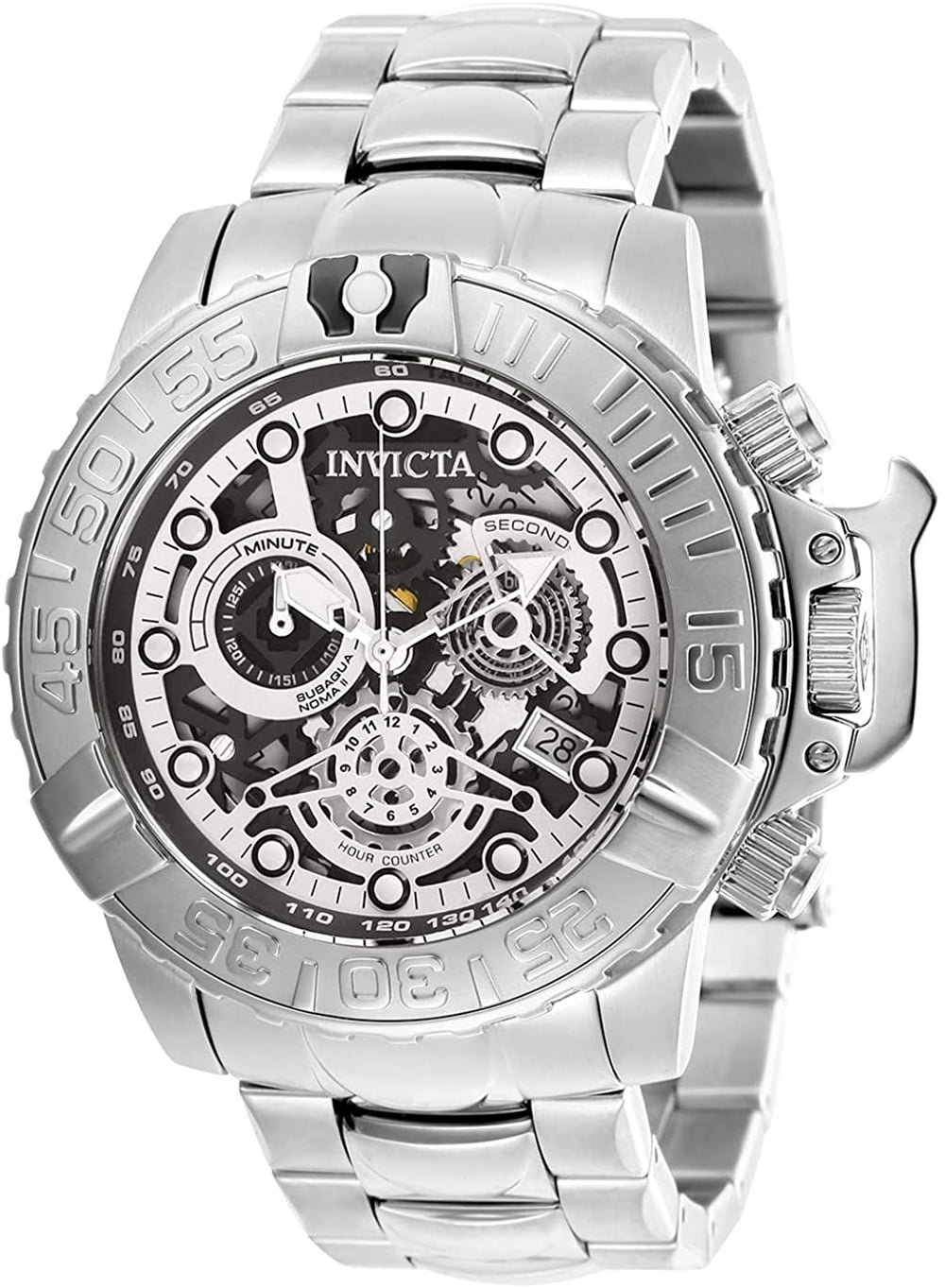 Invicta 17222 Women's Subaqua Noma V MOP Dial Yellow Gold Steel ...