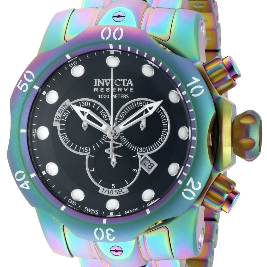 Invicta Men's 19764 Reserve Venom Swiss Made Chronograph Iridescent ...