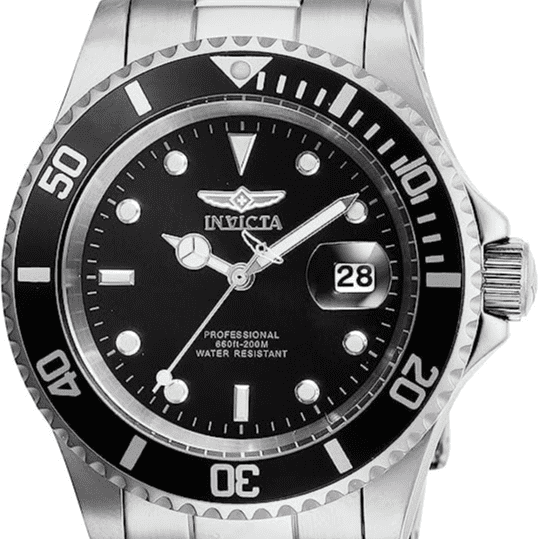 Invicta Pro Diver Black Dial Stainless Steel 40 mm Men's Watch 26970 ...