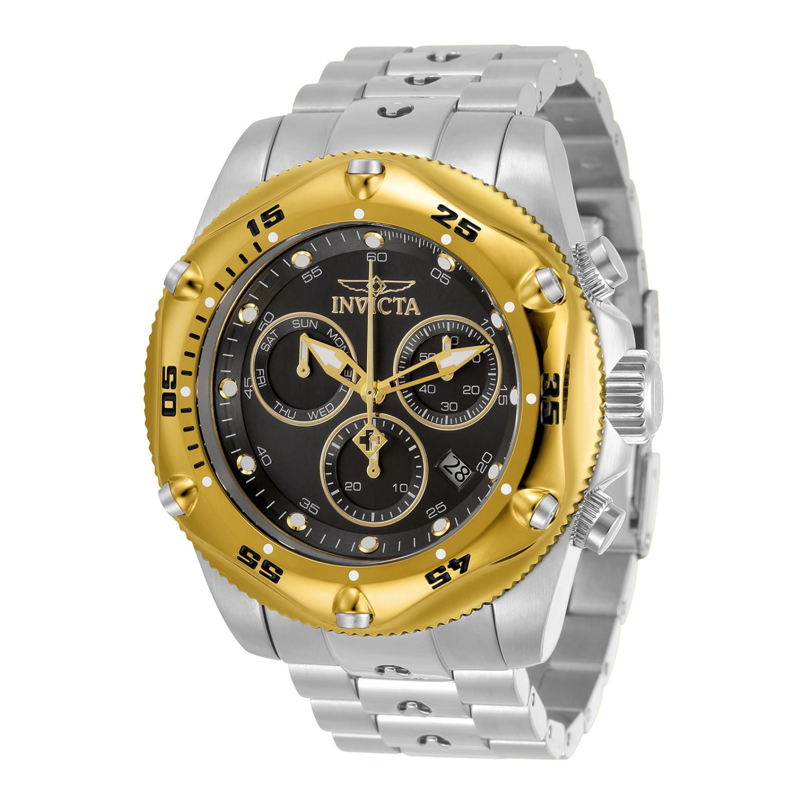 Invicta Men's 31604 Pro Diver Quartz Chronograph Black Dial Watch - Walmart.com