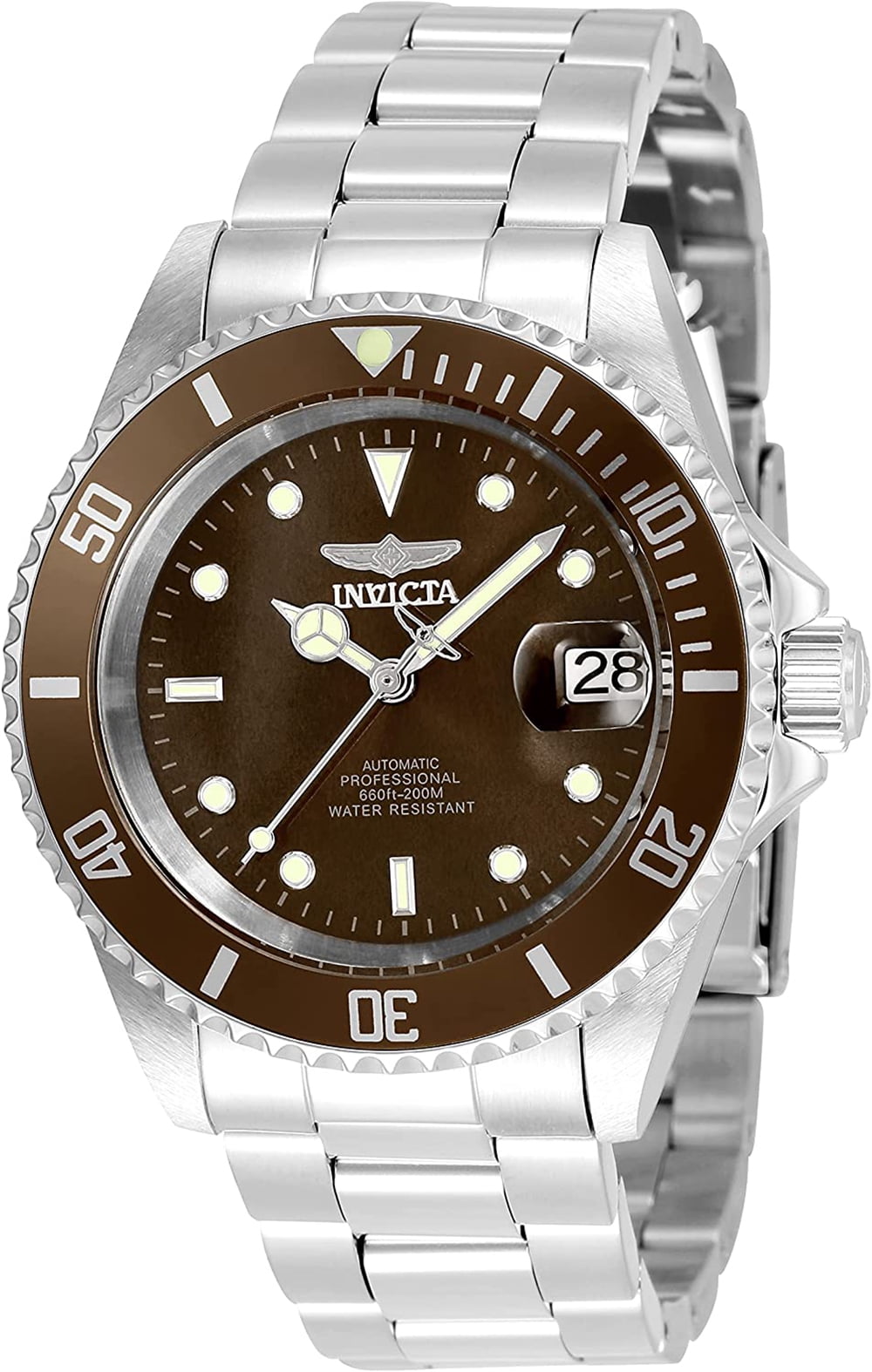 Invicta Men's 35689 Pro Diver Automatic 3 Hand Desert Sand Dial Watch ...