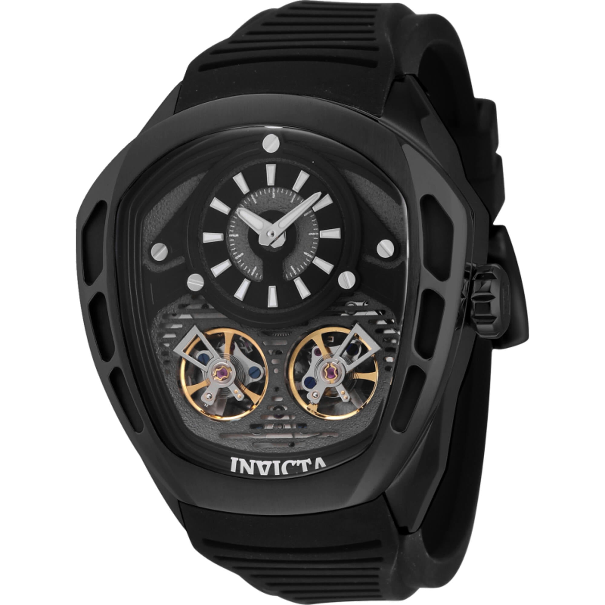 Invicta Men's 43865 Akula Automatic Multifunction Black Metal Dial ...