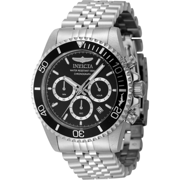 Invicta Men's 48381 Pro Diver Quartz Chronograph Black Dial Watch ...
