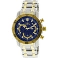 Invicta Men's 50mm Pro Diver Chronograph 18k Gold IP Tachymeter SS ...