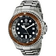 Invicta Men's 52mm Reserve Quartz 3 Hand Black Dial Watch-16972 ...