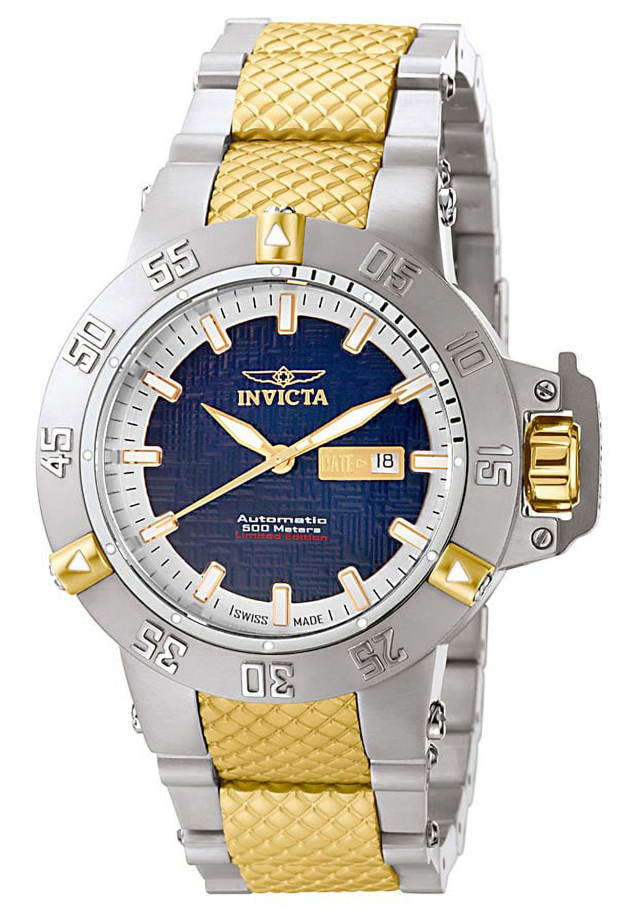 Invicta Men's 5434 Subaqua Noma Two Tone Blue Dial Dive Watch - Walmart.com